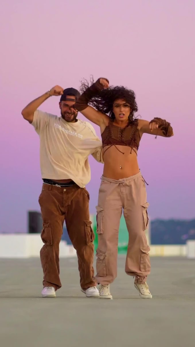 Create Group Dance Afro Beat Dance Tik Tok Dance Shuffle Dance To