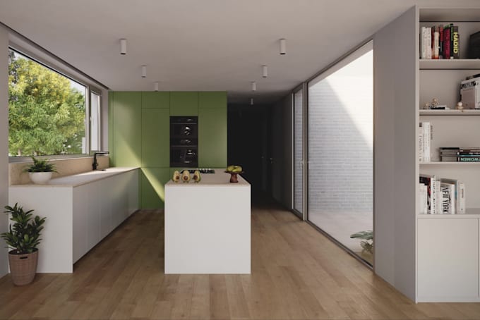 Create a photorealistic interior renders using corona renderer by ...