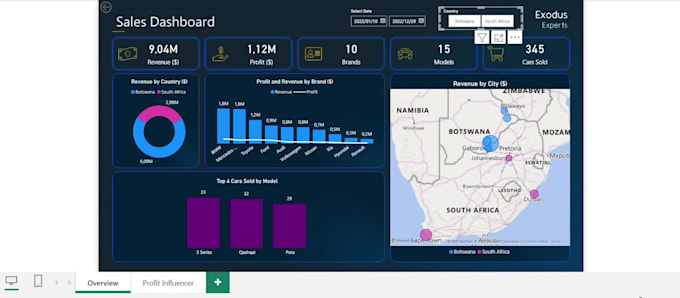 Visualize your data with power bi or excel by Manti_radi | Fiverr
