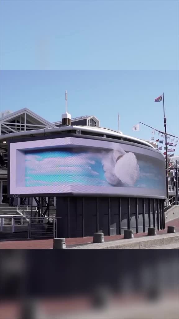 Do 3d billboard animation, anamorphic animation, 3d anamorphic ...