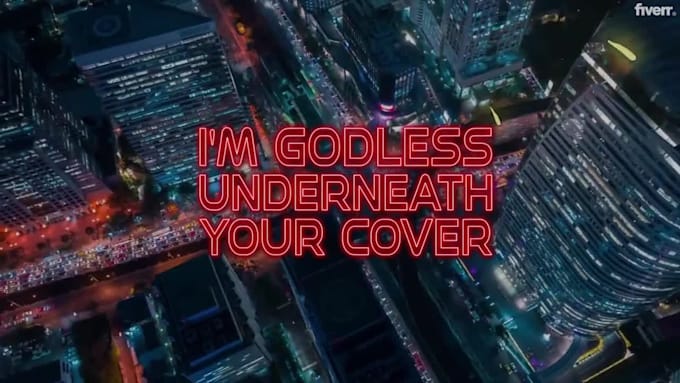 Create animated lyrics music video by Raph_wealth | Fiverr