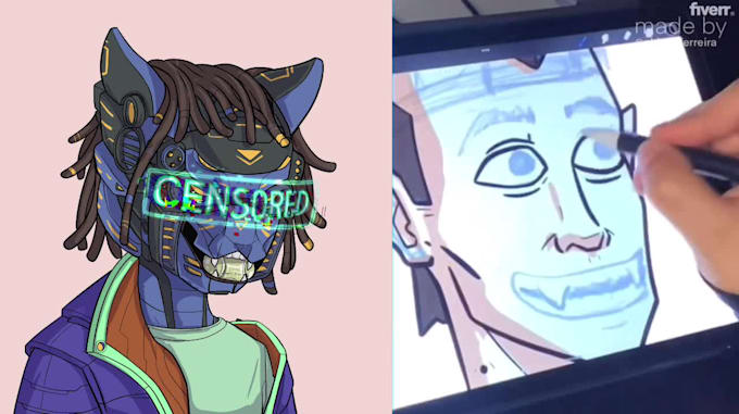 Create nft art for your collection by Chinnoferreira | Fiverr