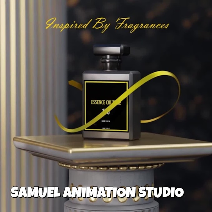 3d perfume animation 3d perfume bottle model 3d product ads video 3d ...