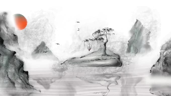 Creating chinese traditions art style illustration by Eunice_cheng | Fiverr