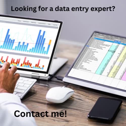 Convert and enter your data into desired software like word or excel by ...