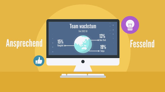 Create an engaging 2d animated explainer video or sales video in german ...