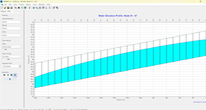 Set up epa swmm hec ras models and auto cad projects by Masihzolghadr ...