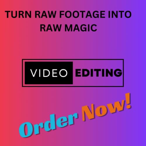 Turn raw footage into magic by Saamaanthaa24 | Fiverr