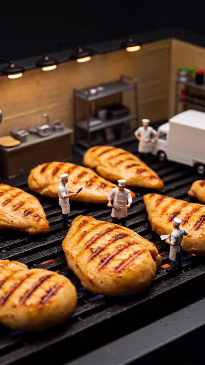 Generate ai miniature animation for product advertisement by Bolu_n ...