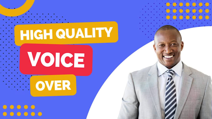 Create a professional voice over by Proservices88 | Fiverr