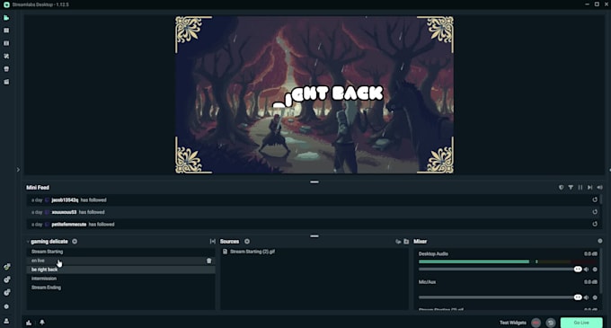 Create stream themes for you by Delic4te | Fiverr