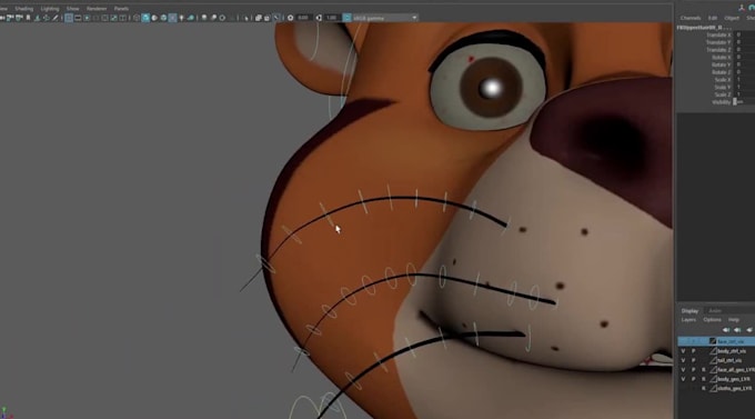 Rig 3d animal,face morph,rigify rig,weightpaint, mixamo rig,ik fk, ue5 ...