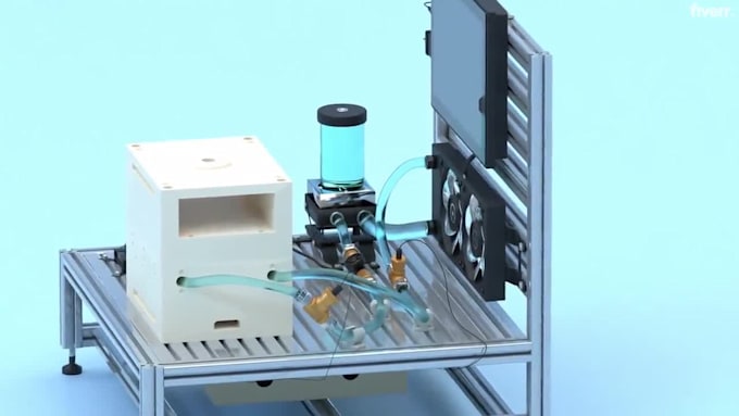 Create robotic industrial animation machines animation by Dorcas_wizzy ...