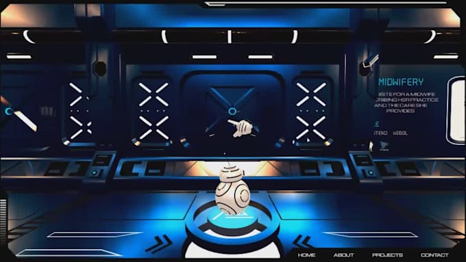 Create an immersive webgl experience with three react gsap by Arthur ...