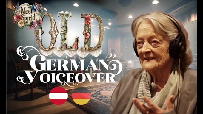 Record your charming old lady voice over by Emanuelghoost | Fiverr