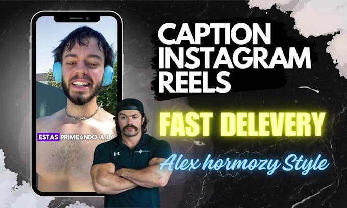 Edit alex hormozi captions style instagram reels by Soyalejorodri | Fiverr
