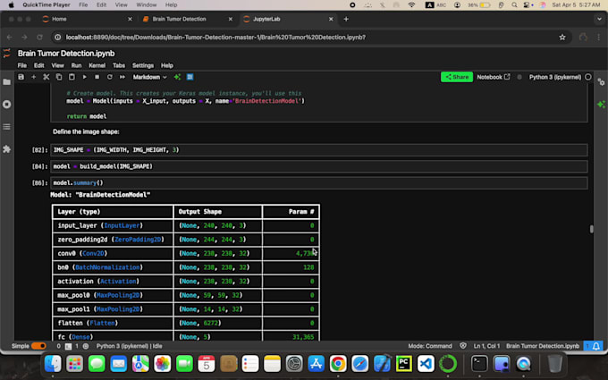 Create model machine learning or deep learning using python by Mahmoud ...