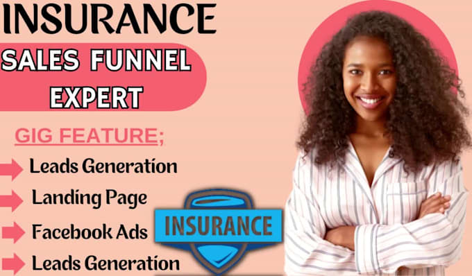 Build health insurance leads, life insurance landing page sales funnel ...