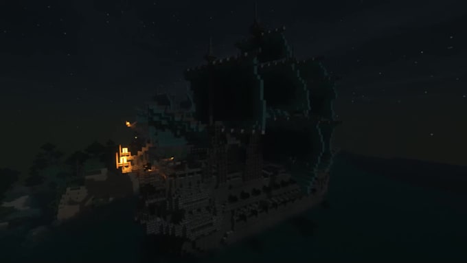 Build your minecraft fantasy building by Thobro | Fiverr