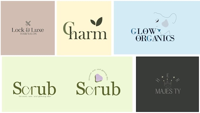 Do unique modern minimalist business logo design by Syeda_sukaina | Fiverr