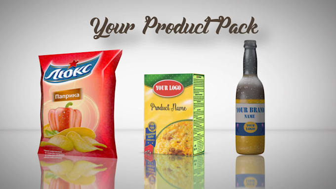 Animate a product pack shot by Alkeshp85 | Fiverr