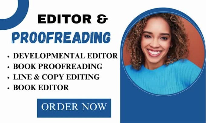 Book editor, proofread, developmental edit your fiction novel or ...