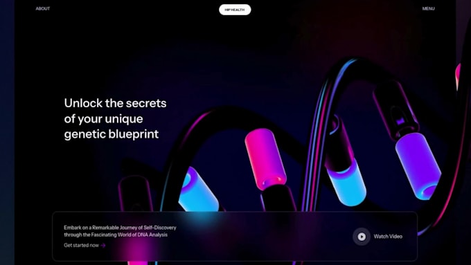 Interactive 3d webflow website with 3d spline animation, figma to webflow framer by Kuburoju ...