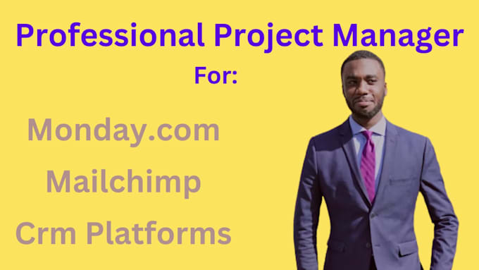 Manage your monday project, crm management project manager by Douglasp ...