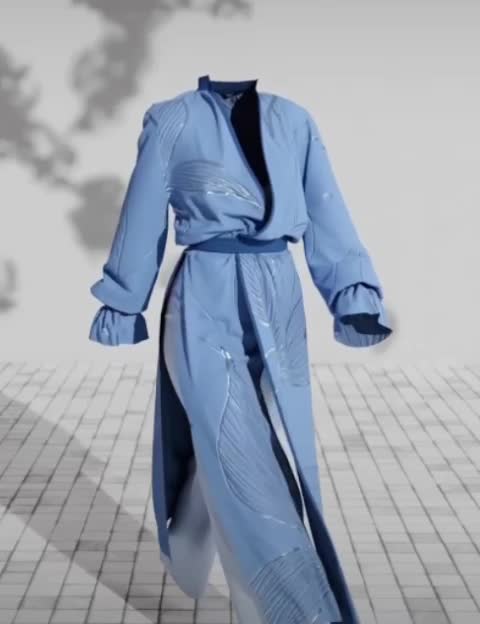 Create 3d fashion garments, fashion animation and 3d mockup by Nathie3d ...