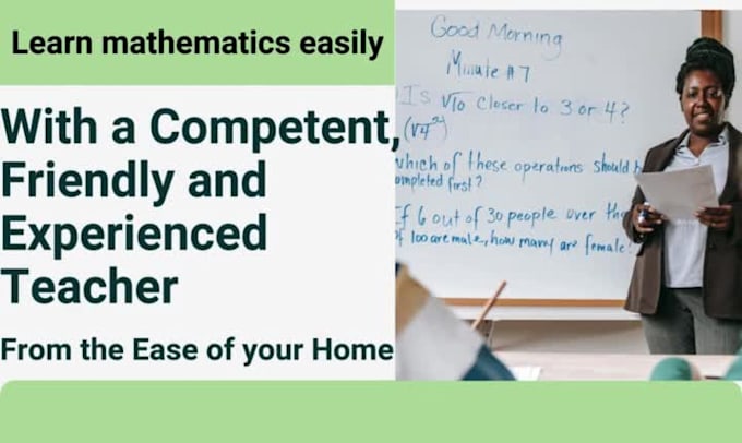 Teach mathematics from grade1 to grade10 by Iffat_hina | Fiverr