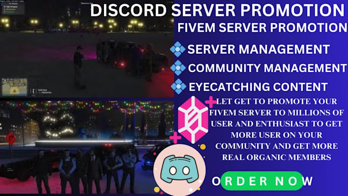 Do fivem server promotion, discord server promotion, fivem server ...