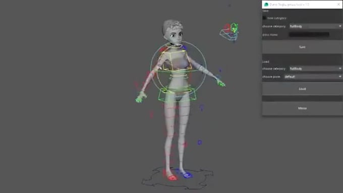 Do advance 3d character rigging in blender, maya, cinema 4d, maximo, unity game by Jhang_soffy3d ...