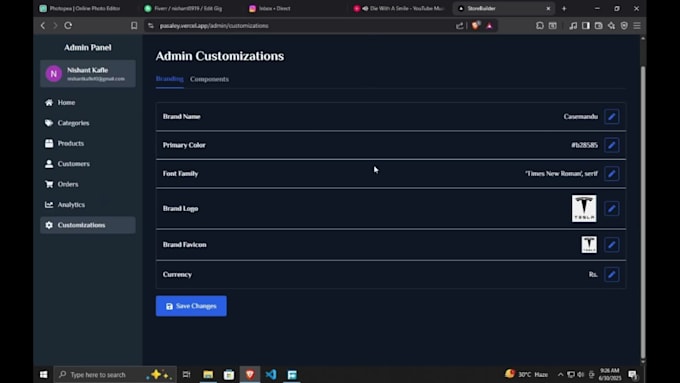 Build a modern full stack responsive web app by Nishant0919 | Fiverr