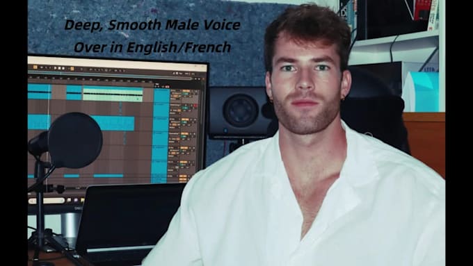 Record a deep male voice over in english or french by Caspar121 | Fiverr