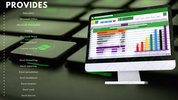 Data entry excel formulas and visual spreadsheet by Awais640a | Fiverr