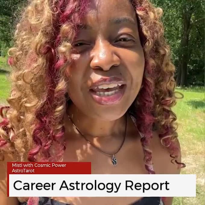Provide your career astrology report by Cosmicastrtarot | Fiverr