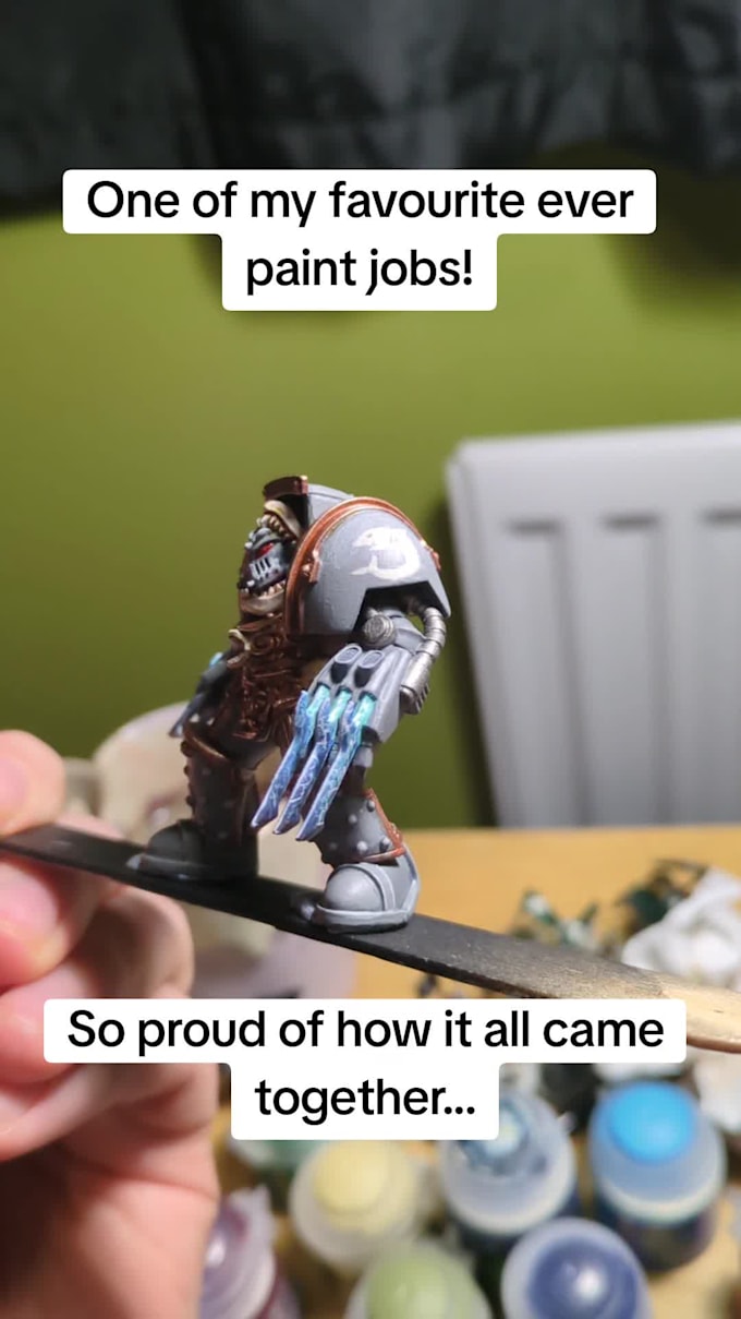 Paint your warhammer and dnd miniatures to your exact specs by ...