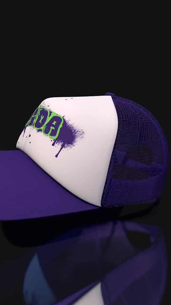 3d cap animation 3d cap design 3d animation 3d fashion design 3d ...