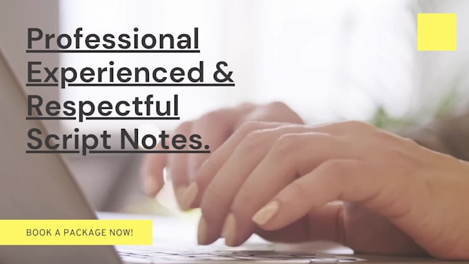 Provide written coverage for your script by Kiomepresents | Fiverr