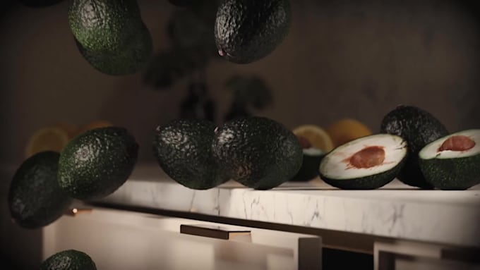 3d food animation, product animation, cgi animation, 3d food render ...