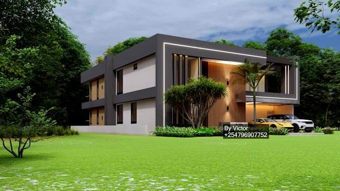 Do realistic 3d renders and floor plans by Victorchris770 | Fiverr