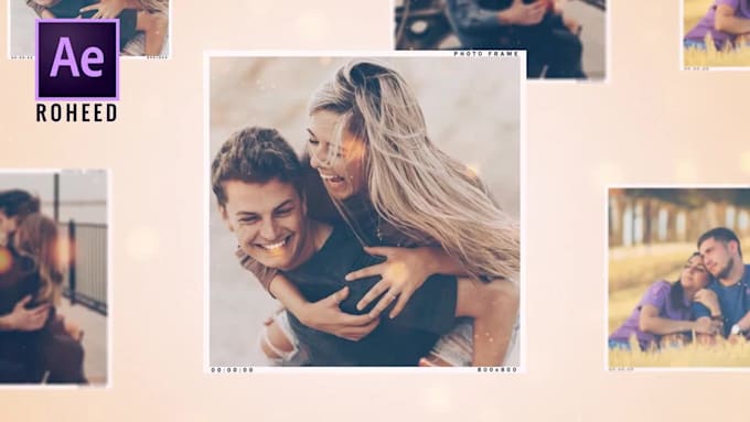 Make 3d picture gallery slideshow animation by Roheedhossain | Fiverr