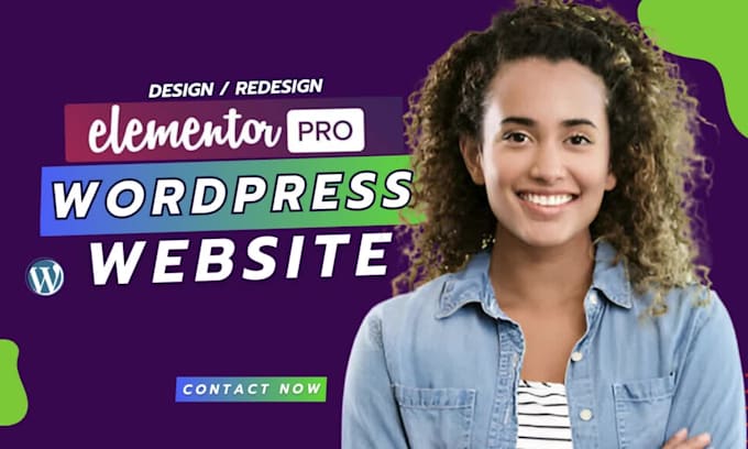 Redesign elementor landingpage revamp elementor website wordpress elementor page by Katarzyna_ad ...