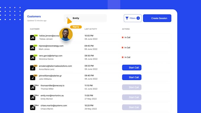 Create a dynamic saas software animated explainer ui demo video, 2d 3d ...