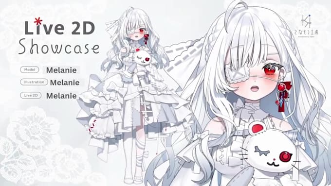 Disegna e rigga modello live2d, modello vtuber 2d, modello vtuber ...