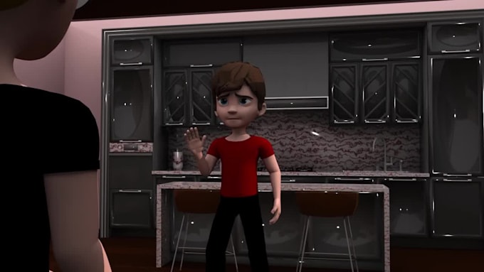 Create A 2d 3d Character Animation 2d 3d Cartoon Music Animation