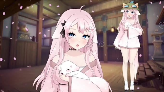 Design and rig live2dvtuber model, live2d vtuber rigging, live2d vtuber ...