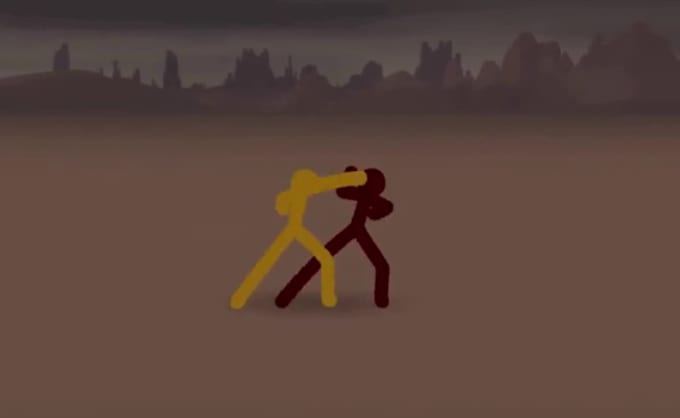 Animate a 2d fighting stick figure stick figure animation stickman ...