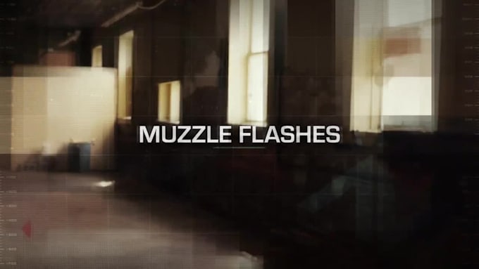 Do muzzle flashes, bullet or blood hits with visual effects by Matthew ...