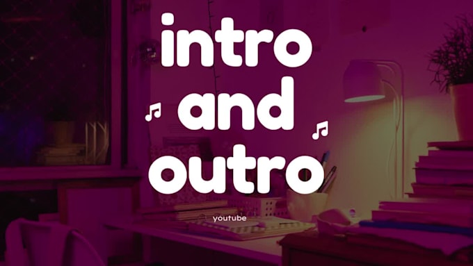 Make youtube intro and outro video by Hanzlameo | Fiverr